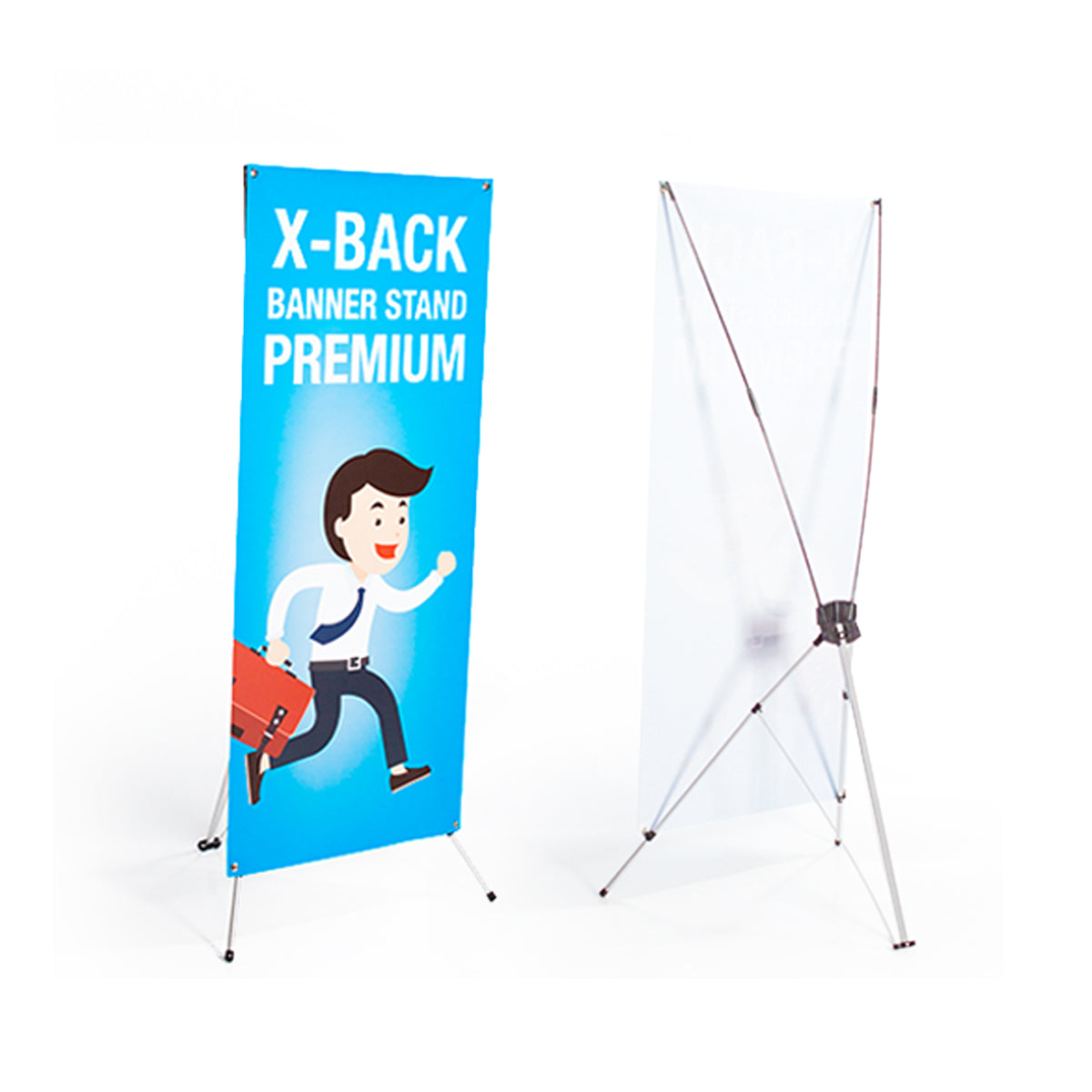 X-Back Banner & Stand – FastSigns of Lawrence